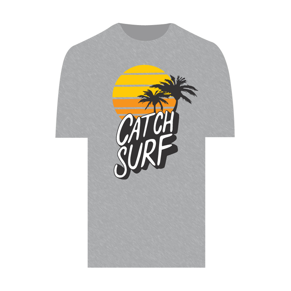 Catch Surf - Sunset Tee ~ Heather Grey - Large – The Mysto Spot