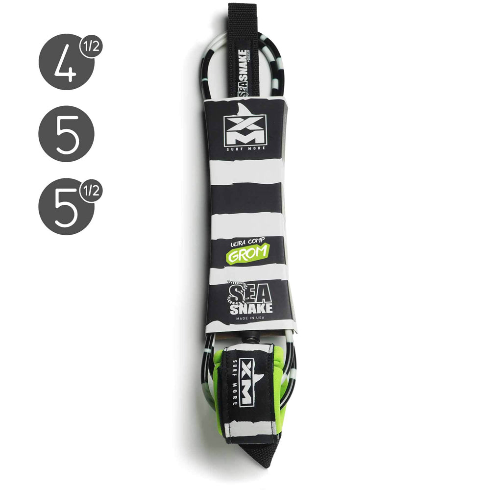 XM Surf More - Sea Snake Leash ~ Ultra Grom – The Mysto Spot