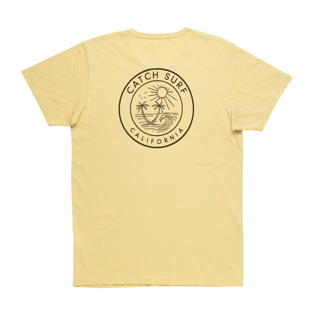 Catch Surf - Sunset S/S Tee ~ Vintage Yellow – The Mysto Spot