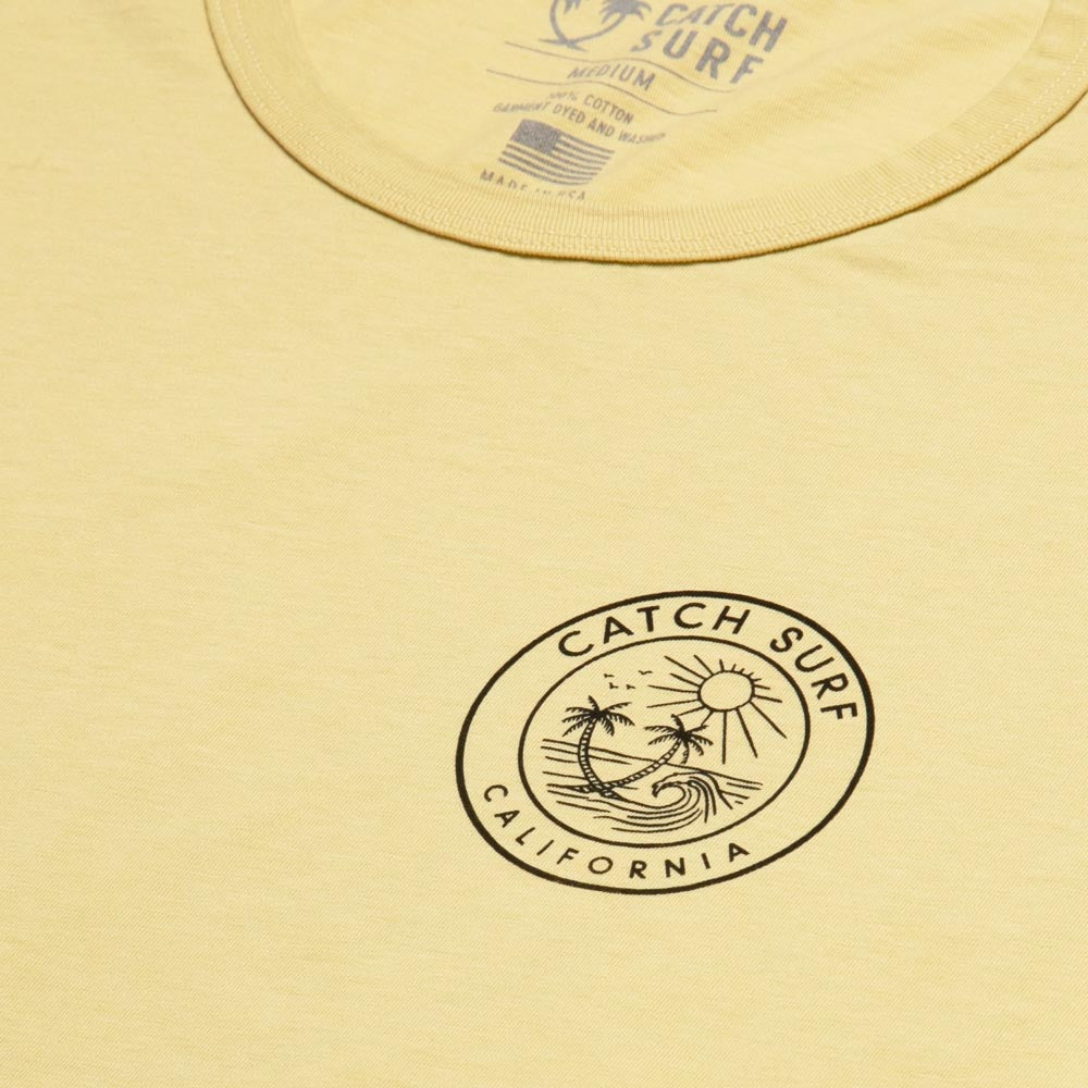Catch Surf - Sunset S/S Tee ~ Vintage Yellow – The Mysto Spot