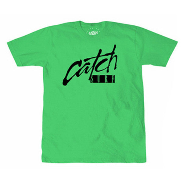 Catch Surf - Script Tee - Green - Large – The Mysto Spot